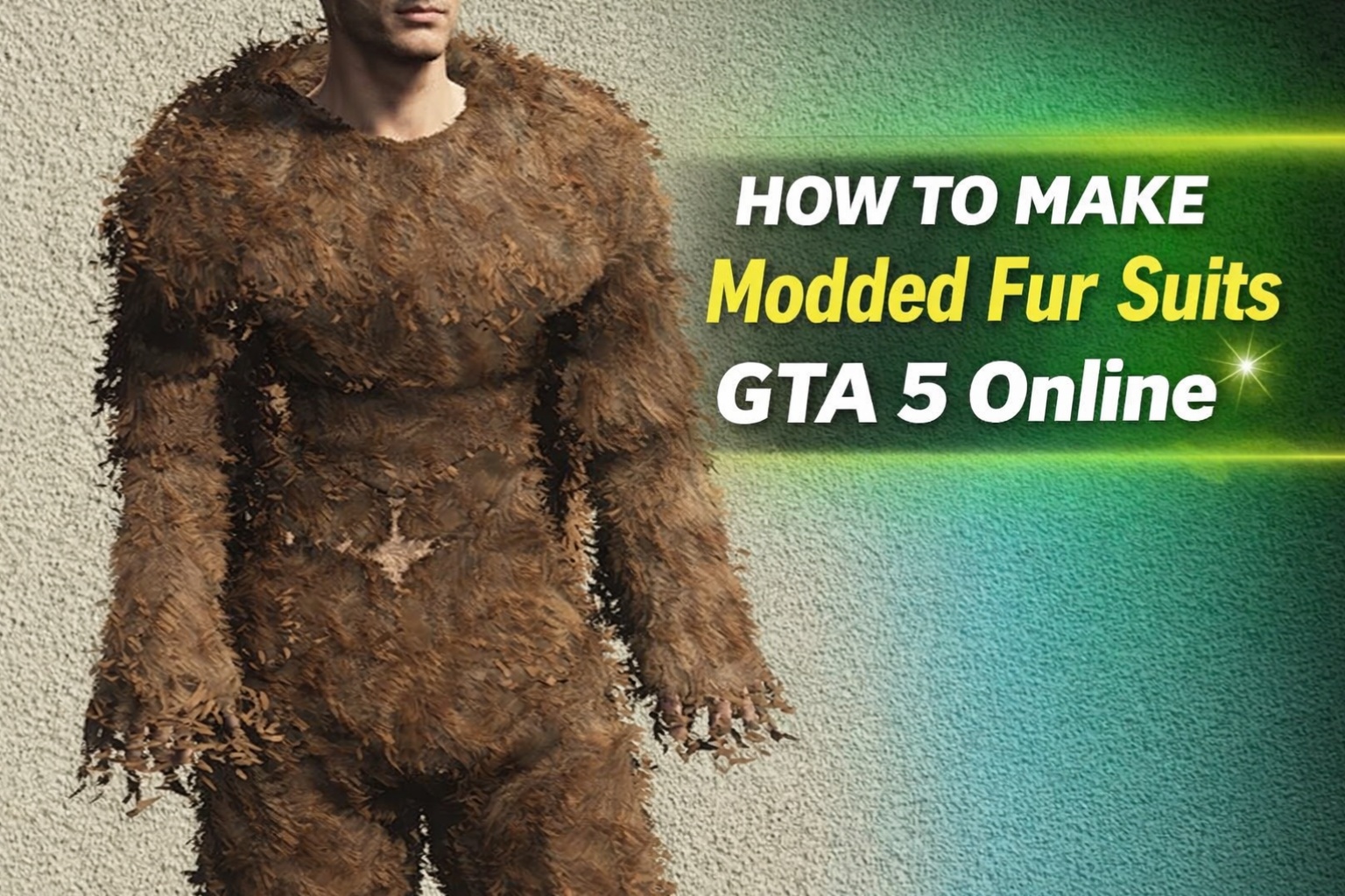 How to Make Modded Fur Suits | GTA 5 Online BEFF